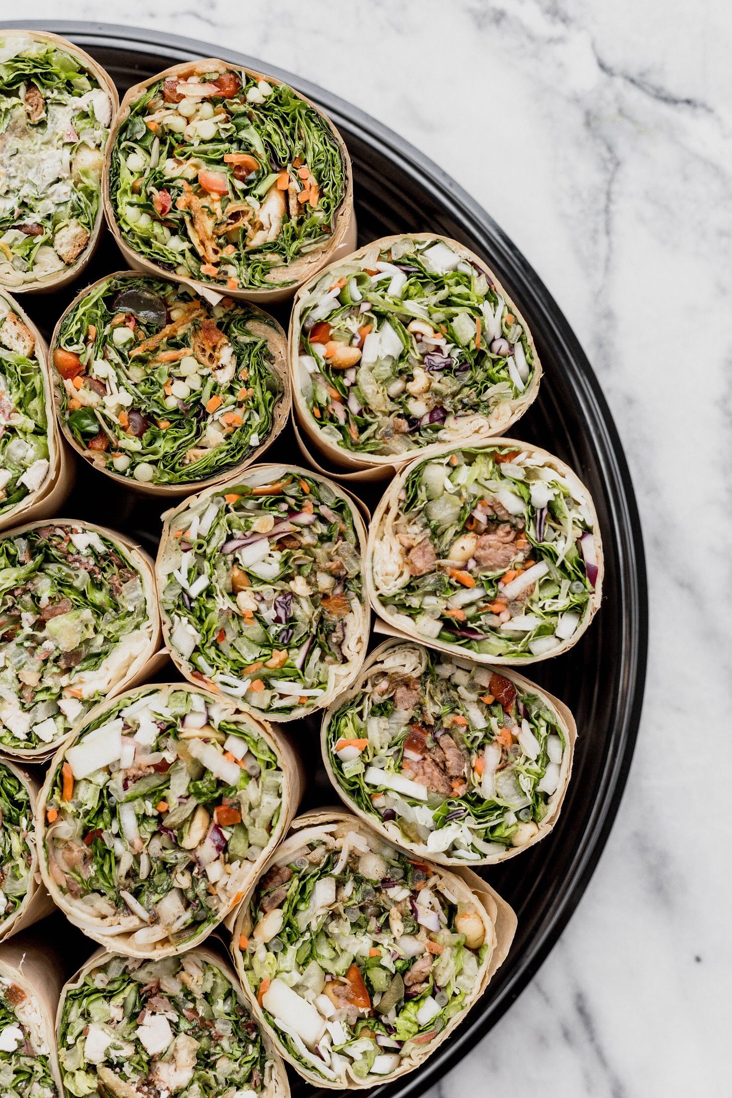 Catering - Large Wrap Platter | Green + The Grain